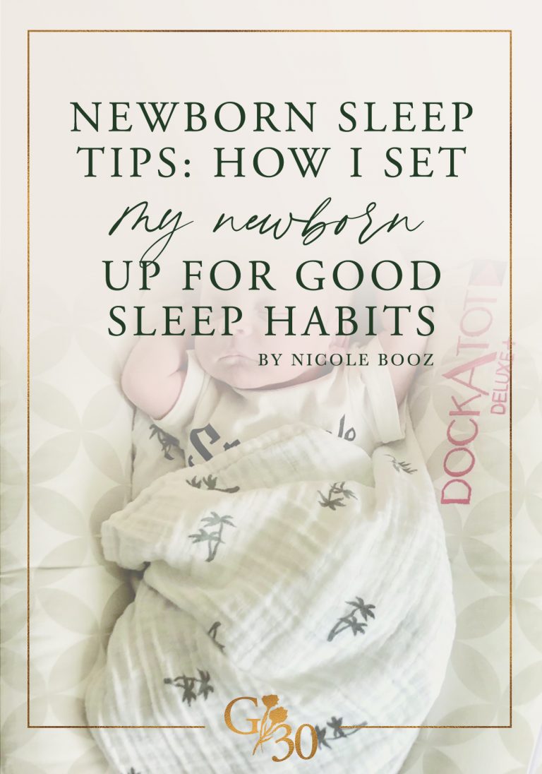 Newborn Sleep Tips: Setting Your Baby Up For Good Sleep Habits