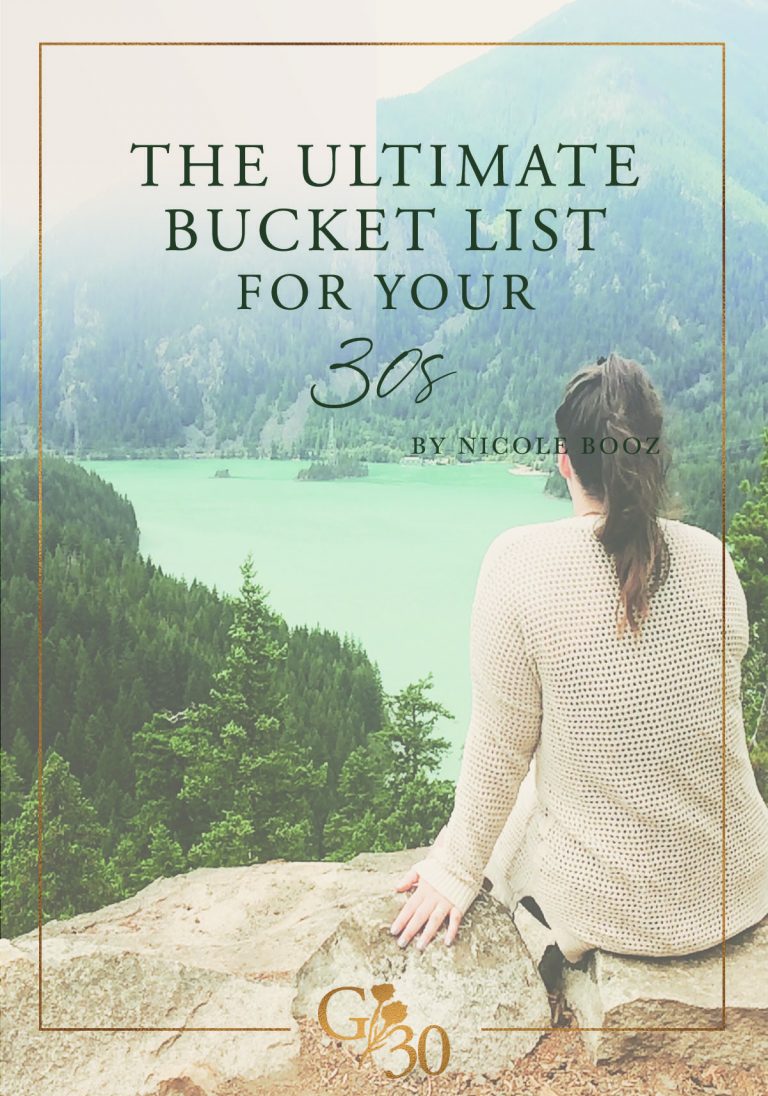 The Ultimate Bucket List For Your 30s - GenThirty